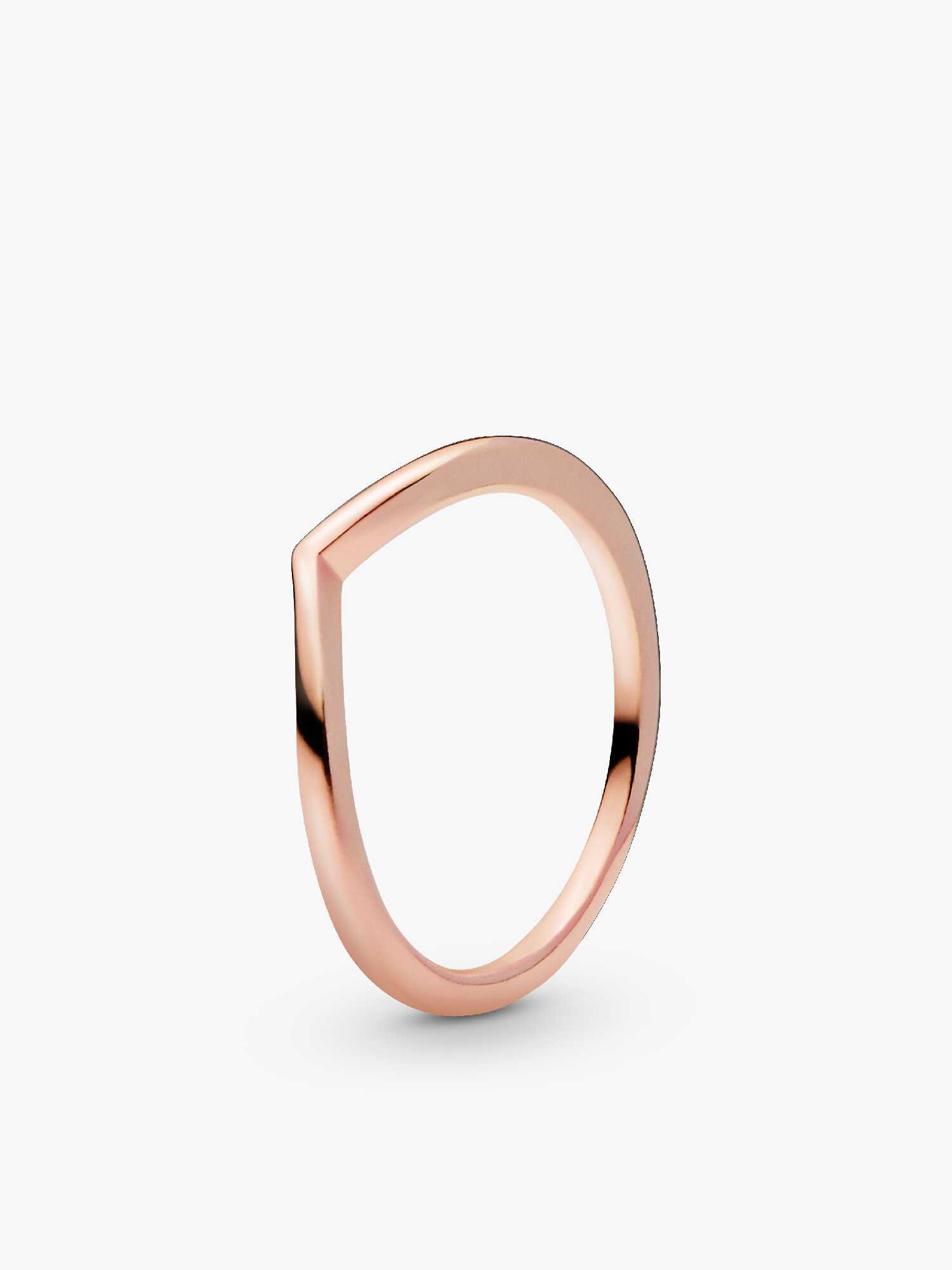 No color Rose gold plated Stackable Rings for women | Pandora HK